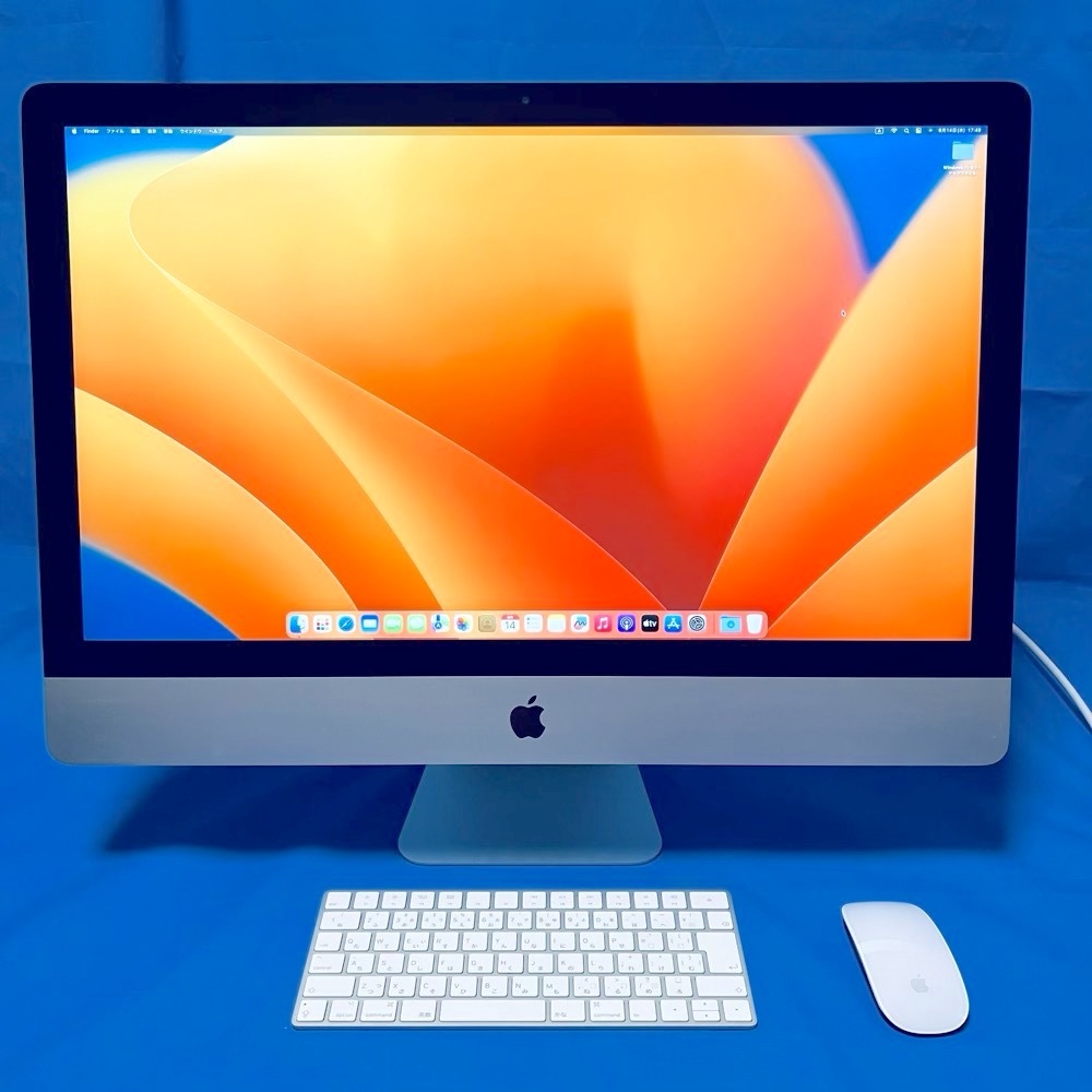 Apple iMac 27 5K 2019 シルバー Intel i9 3.6GHz/Radeon Pro 580X 8GB/メモリ32 GB ...