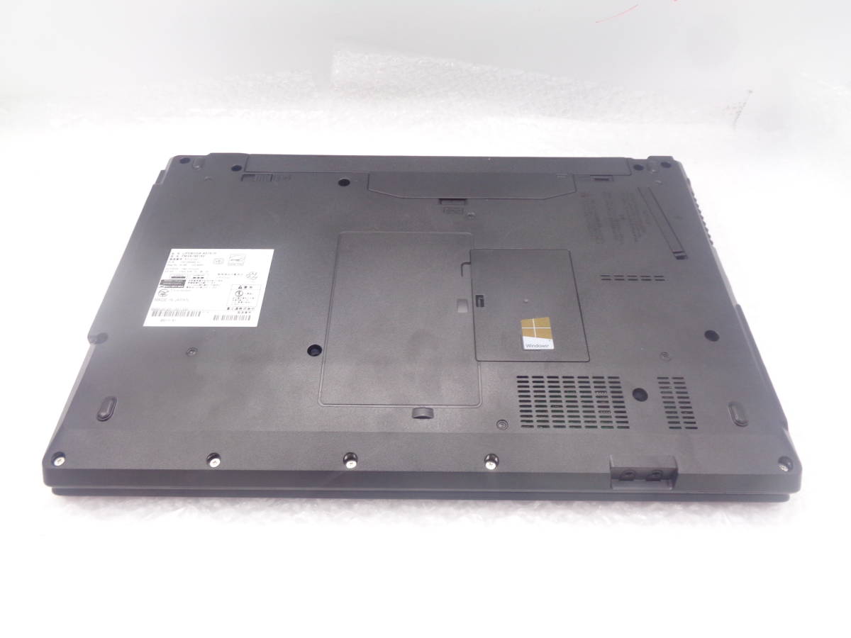 i3第6世代 FUJITSU LIFEBOOK A576/P/i3-6100U 2.3Ghz/4GB/SSD 256GB/無線/BLUETOOTH/DVDドライブ/15.6インチ ...