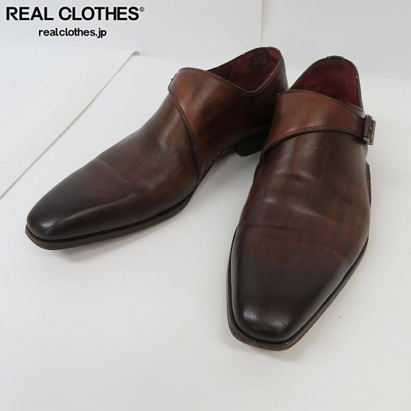 MAGNANNI/マグナーニ レザーシューズ/シングルモンク/15141/41 /080(25.5cm)｜売買されたオークション情報 ...