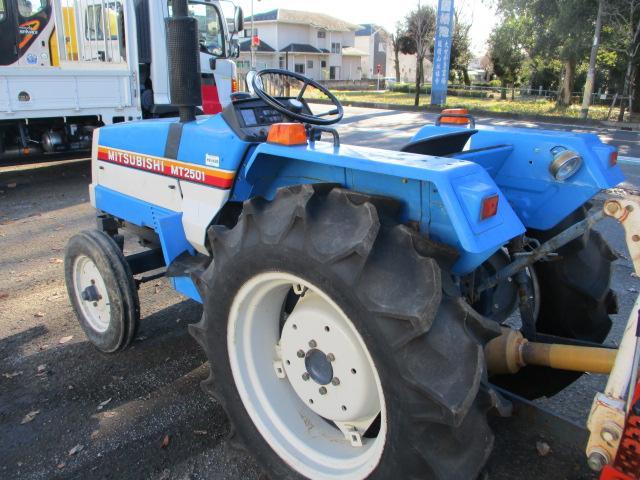 C個A 新長東イサコ050615-1 無し処分 三菱トラクター 1250時間 MT2501 ロータリー付き キャノピー無し(車体)｜売買された ...