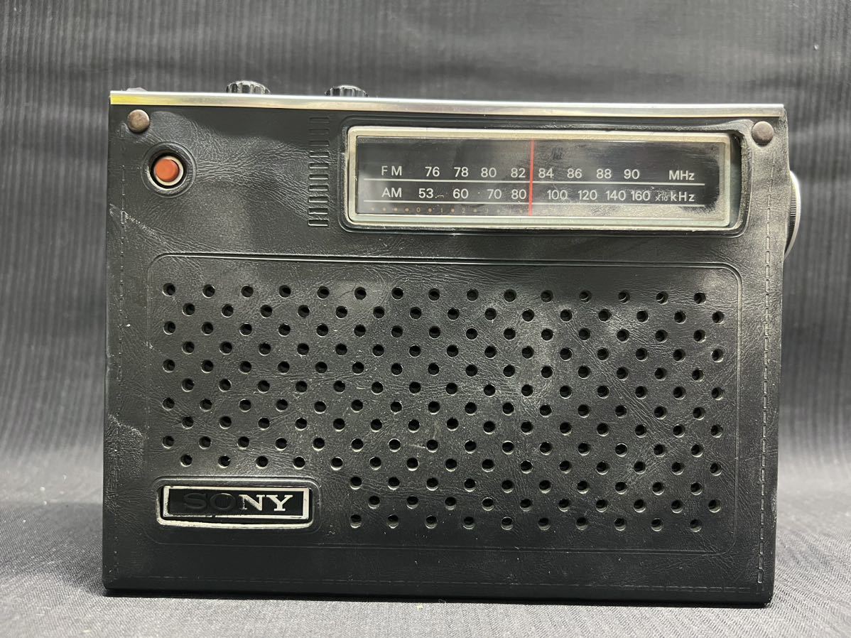 〇Da右58〇80 SONY ソニー トランジスタラジオ ICF-5200 FM AM 2BAND 1CF 8TRANSISTORS 昭和 ...