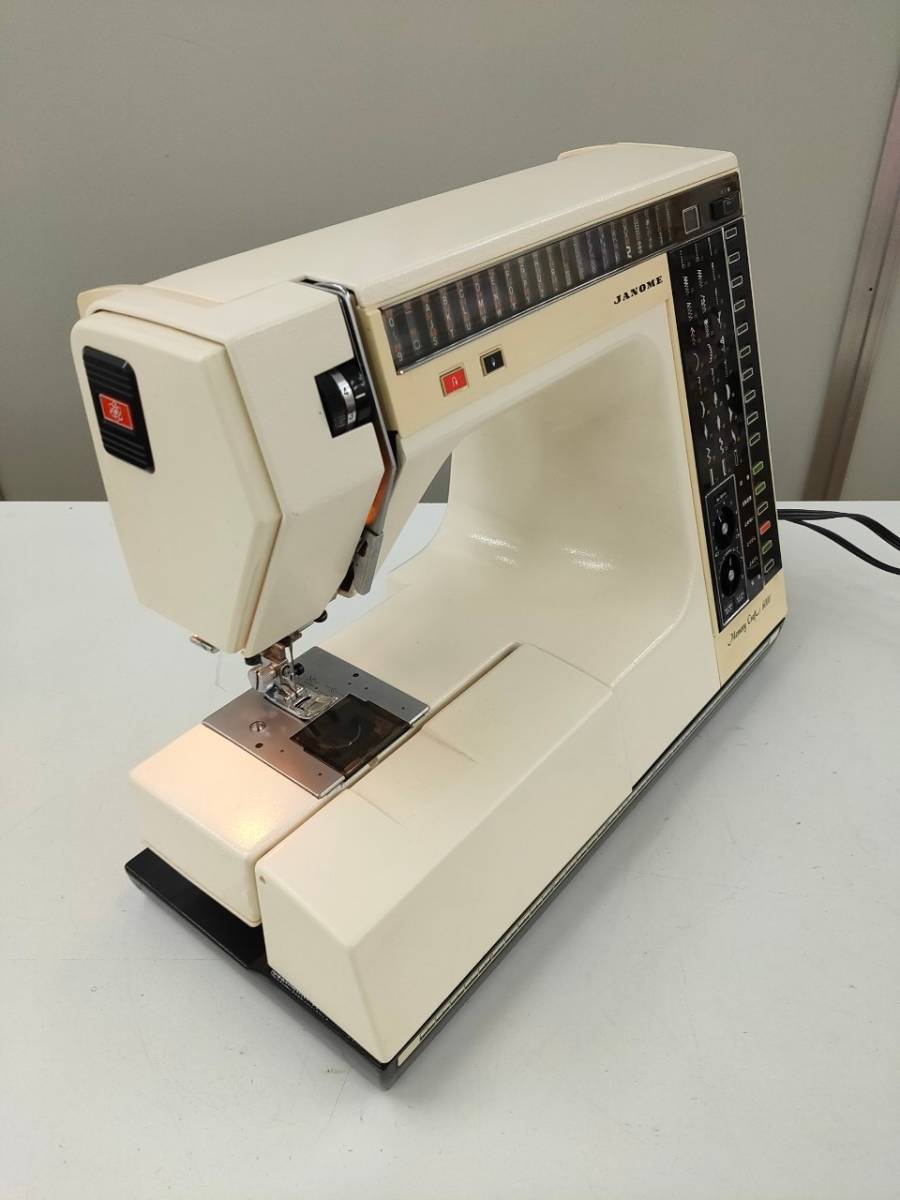 JANOME ジャノメ Memory Craft 6000 MODEL 6000 通電確認済み ジャンク品 1円スタート(ジャノメ)｜売買され ...
