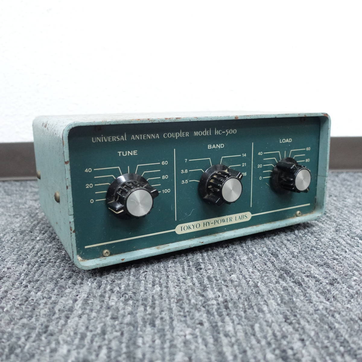 UNIVERSAL ANTENNA COUPLER MODEL HC-500 ジャンク アンテナカプラー TOKYO-HY POWER ...