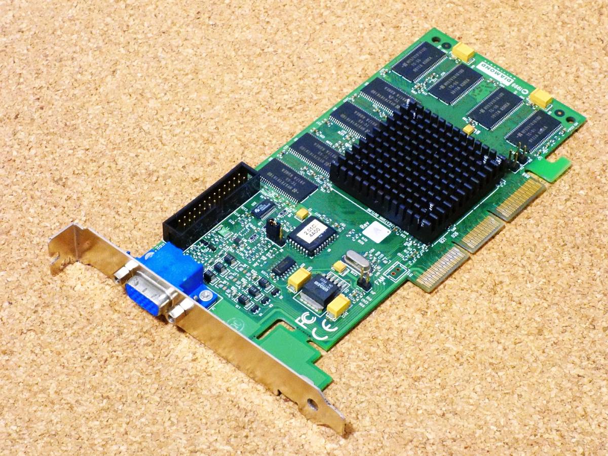 AGP接続グラフィックボード DIAMOND V770 NVIDIA RIVA TNT2 AGP 32MB(AGP)｜売買されたオークション ...