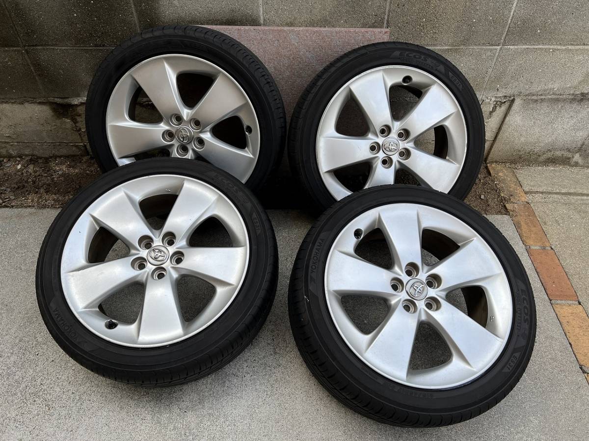 トヨタ 30プリウス ZVW30 純正 ホイール S ツーリング 17インチ 5穴 215/45R17(ラジアルタイヤ)｜売買されたオークション情報、yahooの商品情報をアーカイブ公開 ...