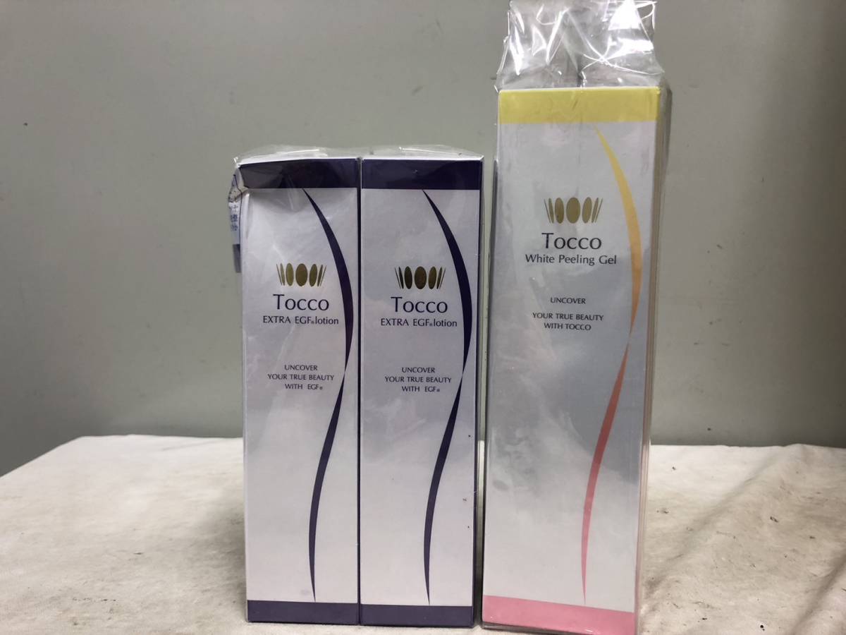 174 保管品 Tocco トッコ Eローション 化粧水 100ml×2 ホワイト ピーリングジェル 洗浄料 200ml セット(その他化粧水)｜売買されたオークション情報、yahooの商品 ...