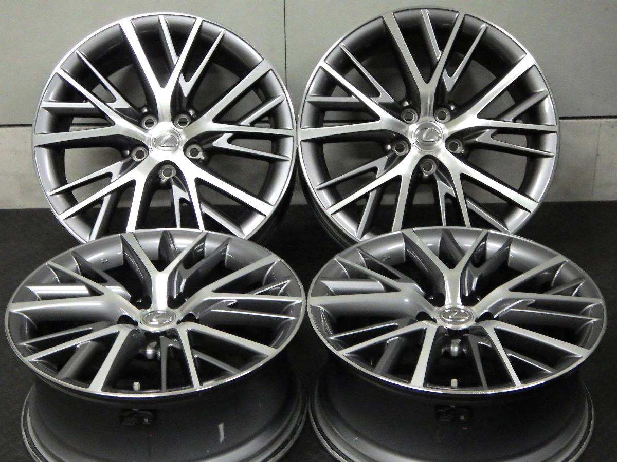 LEXUS レクサス GS バージョンL ノイズリダクション 19x8J+45 114.3-5h 4本セット JDM(5穴)｜売買されたオークション情報、yahooの商品情報をアーカイブ公開 ...