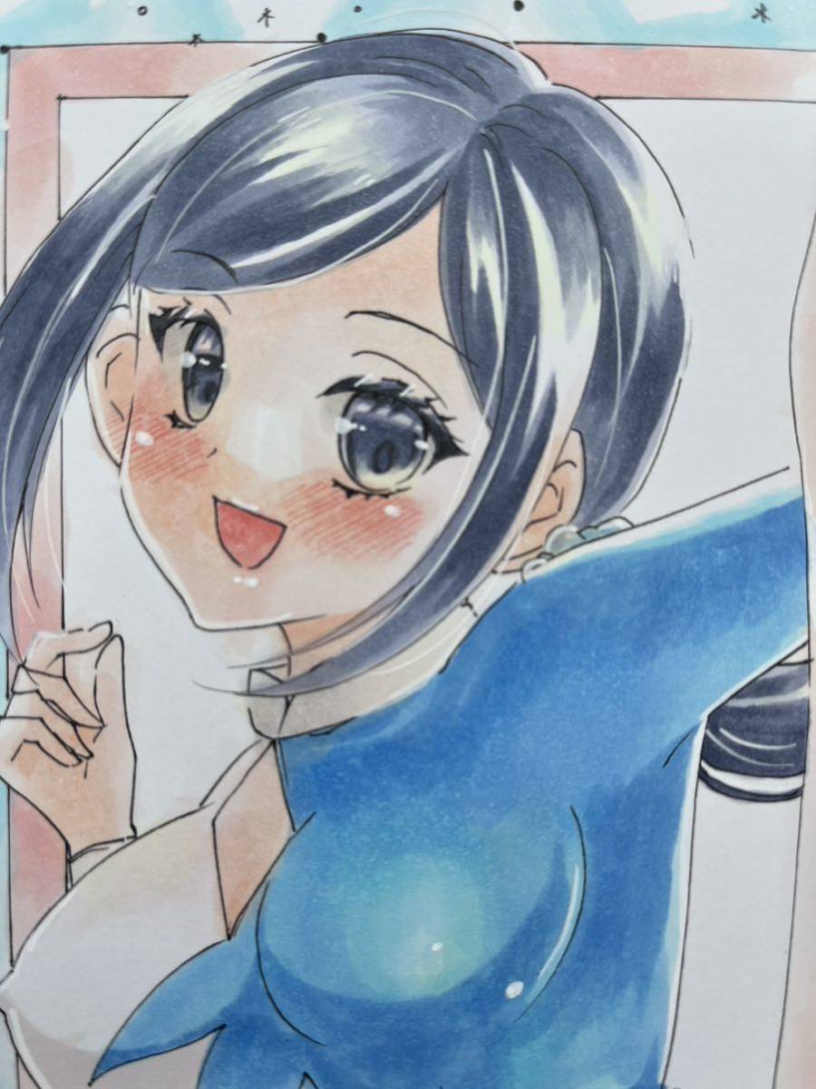 手描きイラスト ヒーリングっどプリキュア 沢泉ちゆ キュアフォンテーヌ レオタード I字バランス B5(手描きイラスト)｜売買された ...