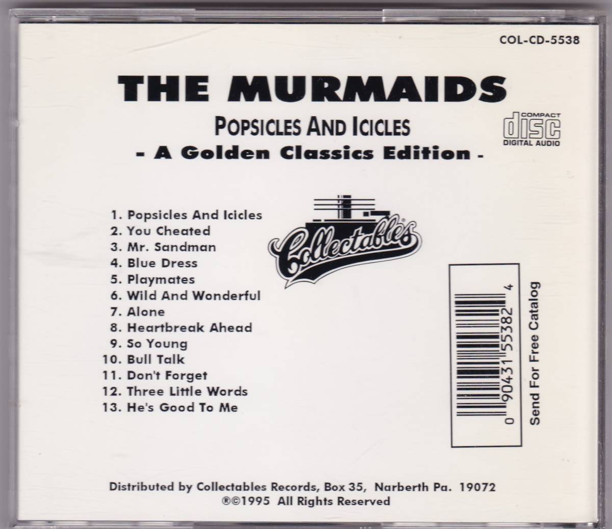 CD The Murmaids / Popsicles And Icicles マーメイズ オールディーズ(M)｜売買されたオークション情報 ...