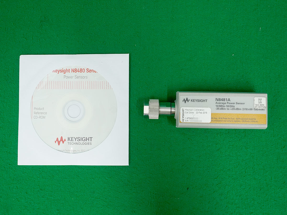 キーサイト テクノロジー 熱電対パワー センサ N8481A Average Power Sensor KEYSIGHT(その他)｜売買された ...