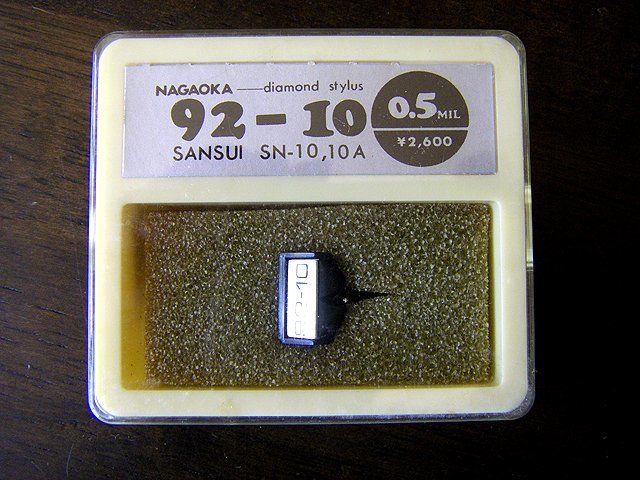 ナガオカ レコード針 92－10 サンスイ SANSUI SN-10 SN-10A デットストック ae(その他)｜売買されたオークション情報、yahooの商品情報をアーカイブ公開 ...