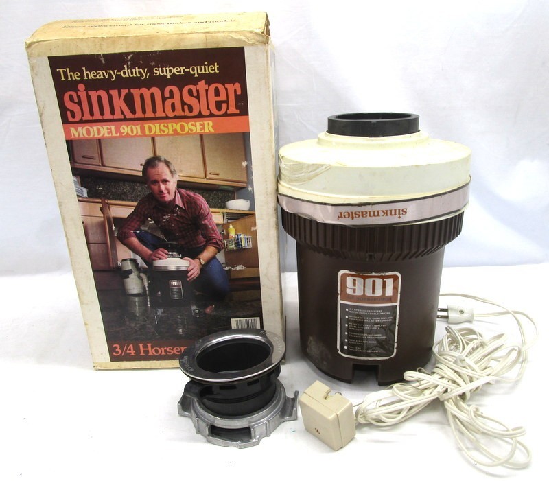 1円スタート ディスポーザー sinkmaster シンクマスター 901 3/4 Horsepower 生ゴミ粉砕機 DISPOSER 箱 ...