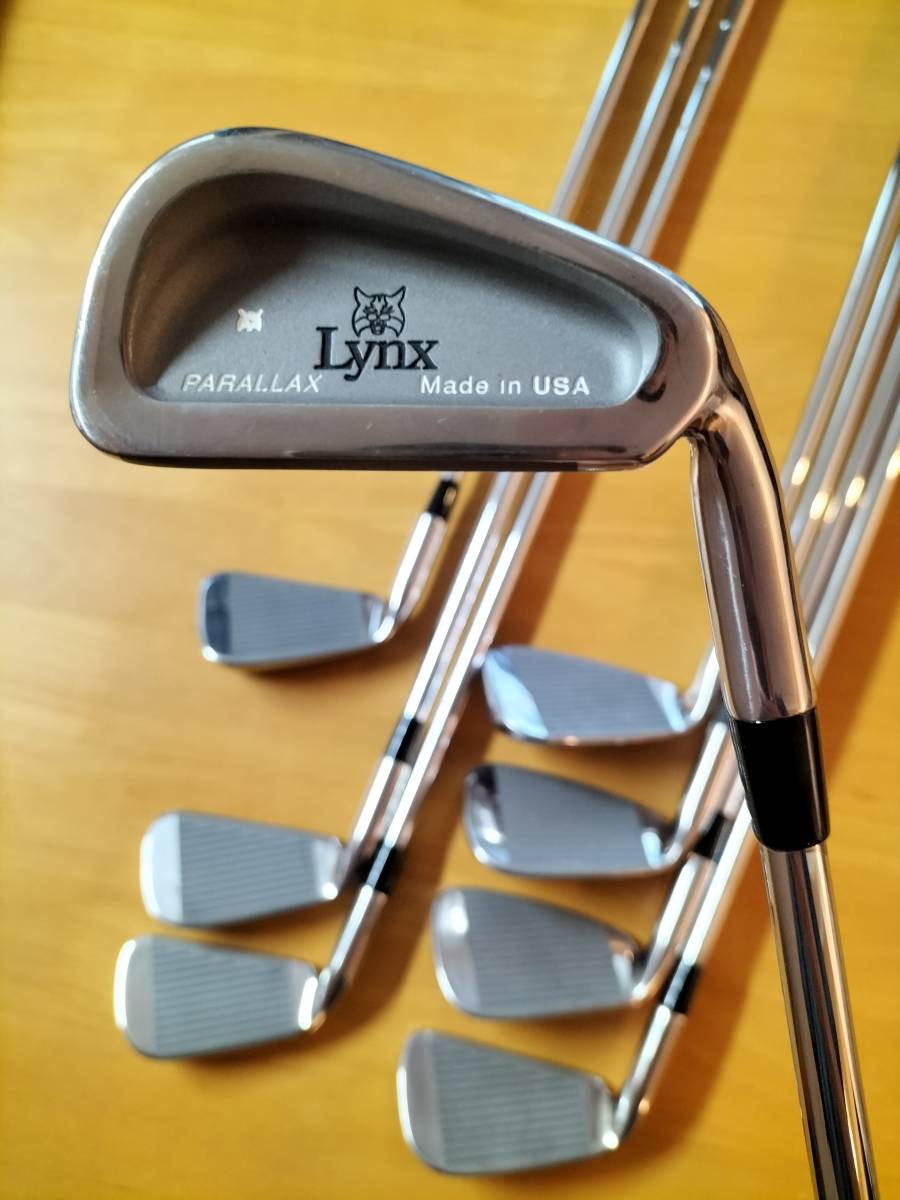 Lynx Parallax Iron リンクス パララックス アイアン 3~P 8本SET N.S.プロ MODUS3 Tour 120X ...
