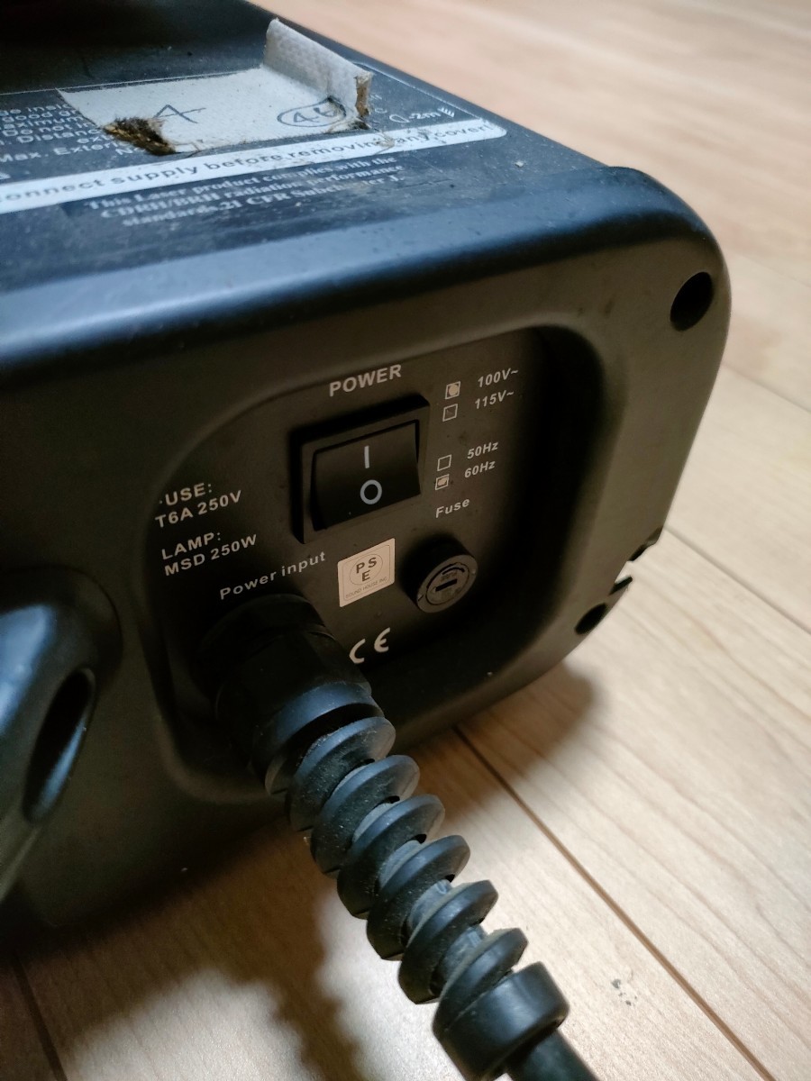 6.舞台照明 コンサート照明 Elation Lightning イレーション パワースポット250 ムービングヘッド(レコーディング、PA機器)｜売買されたオークション情報、yahooの商品 ...