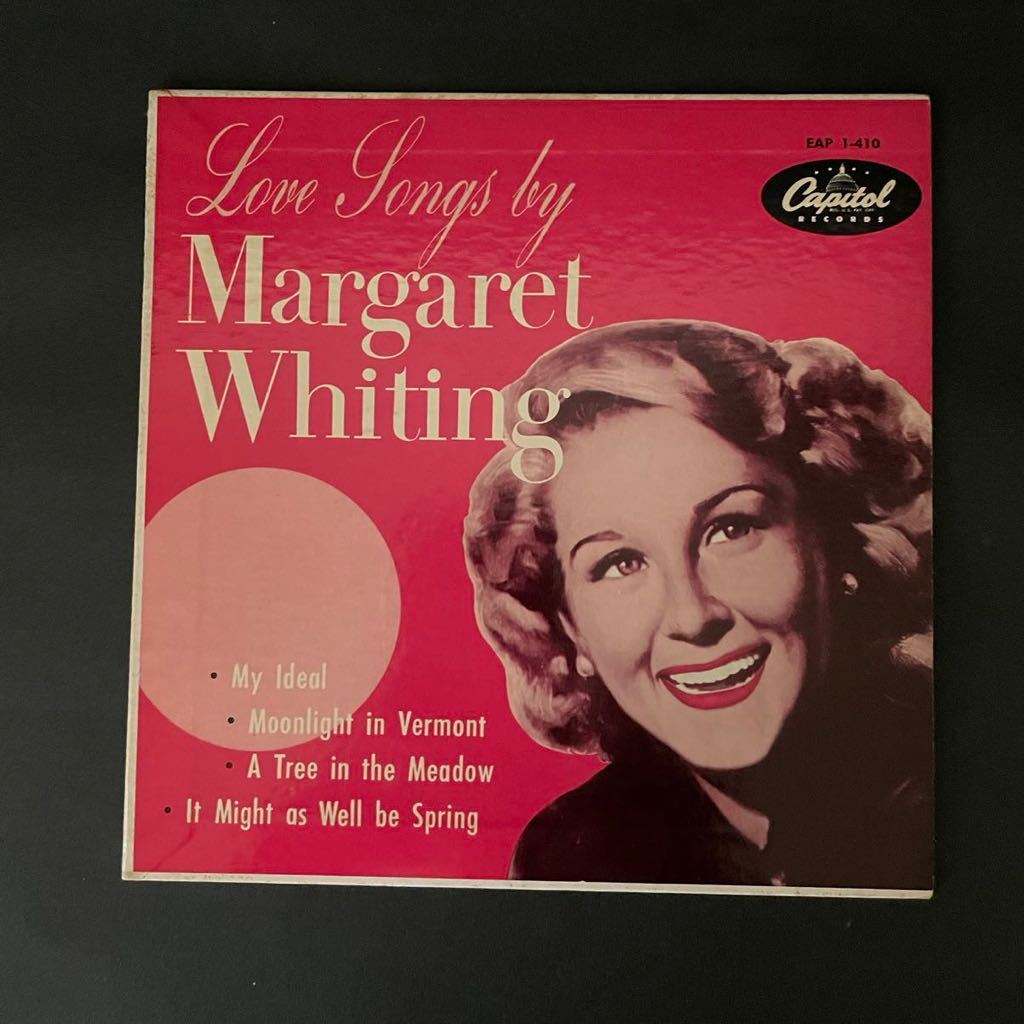 超レアEPレコード Margaret Whiting Love Songs by Margaret Whiting 廃盤 アメリカ盤オリジナル ...