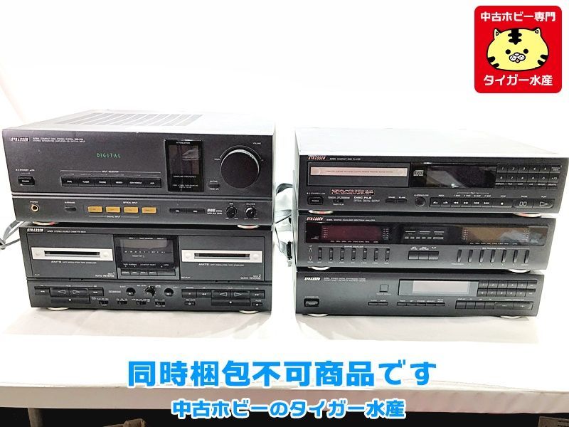 ジャンク AIWA STRASSER コンポ MX-SF2 FX-SWF2 DX-SF1 GE-SF1 TX-SF1 画像参照 現状販売 2個 ...