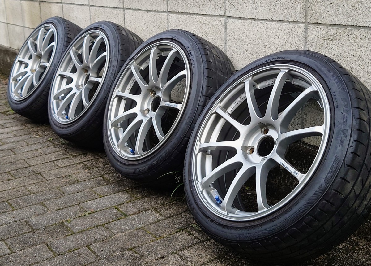 ADVAN RS 17×7.5J+41 4-100 205 /45R17 アドバン ヨコハマ(ラジアルタイヤ)｜売買されたオークション情報 ...