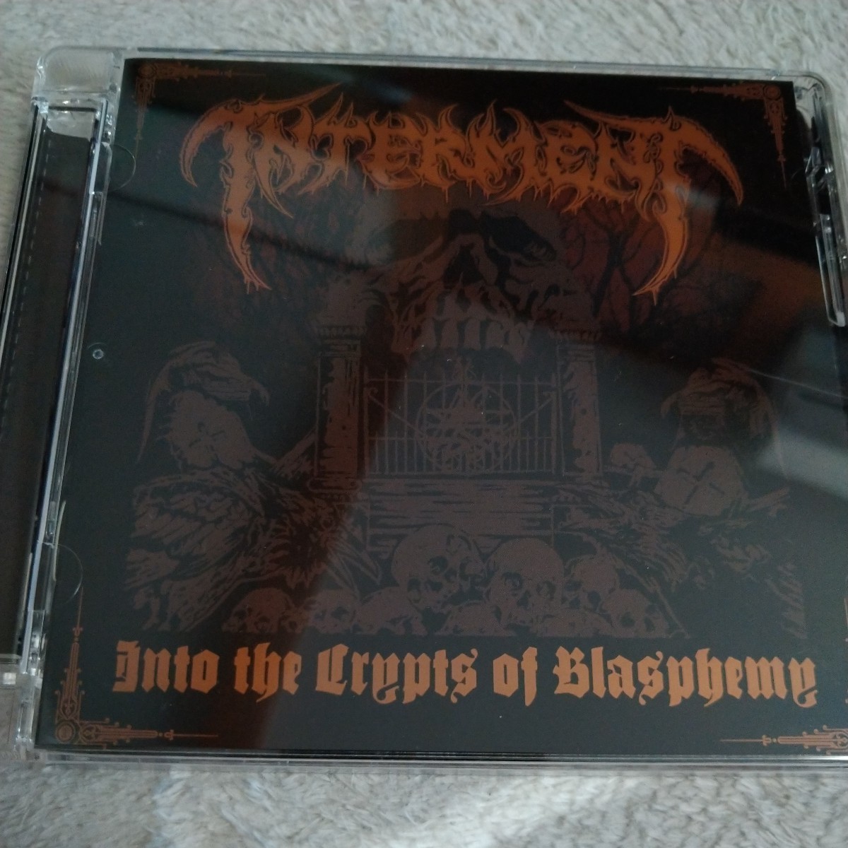 INTERMENT Into The Crypts Of Blasphemy デスメタル DEATH METAL necrophobic ...