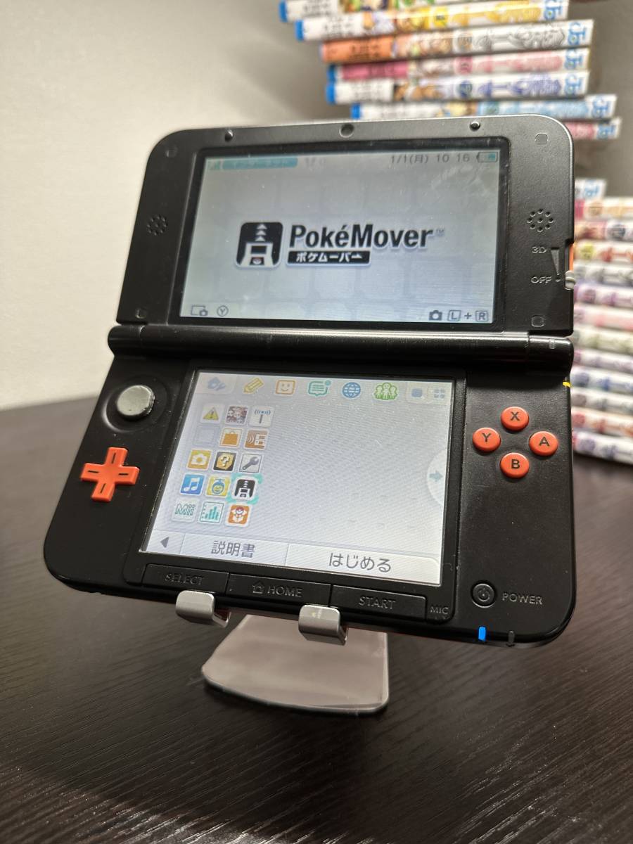 Nintendo 3DS LL オレンジ / ブラック - ポケモンバンク ポケムーバー DL済み(ニンテンドー3DS LL本体)｜売買されたオークション情報、yahooの商品情報をアーカイブ ...