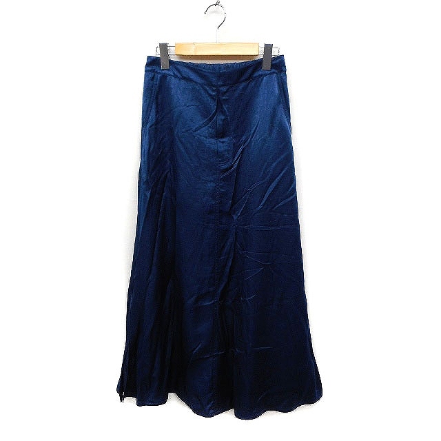 グリーンレーベルリラクシング ユナイテッドアローズ green label relaxing フレアスカート マキシ丈 光沢 38 ブルー 青 /FT33 レディース(スカート)｜売買された ...