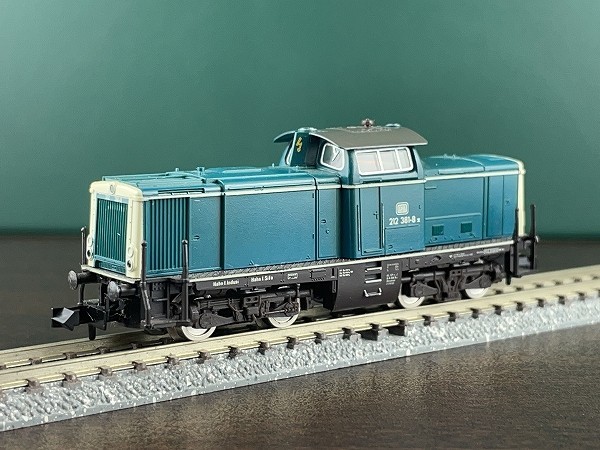 送料185円~ FLEISCHMANN piccolo 7231 DB ドイツ連邦鉄道 BR 212 ディーゼル機関車／Deutsche ...