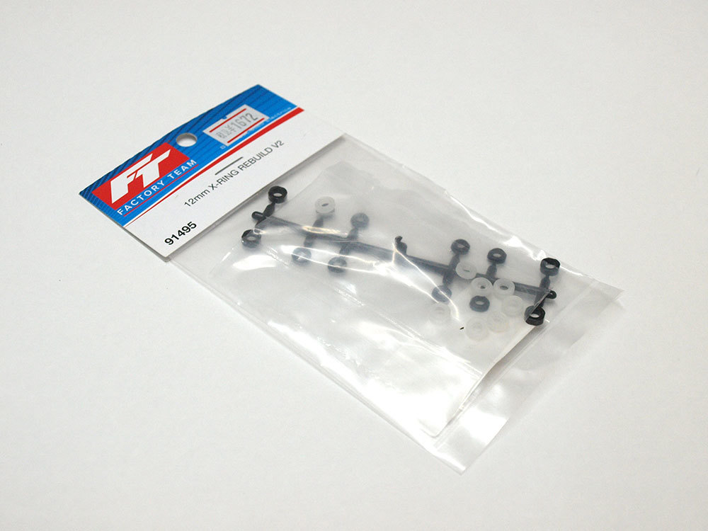 M1116 アソシ 91495 FT 12mm V2 X-リング リビルド キット 検：B44.3 RC10 B6.1 B6.2 B6.3 ...