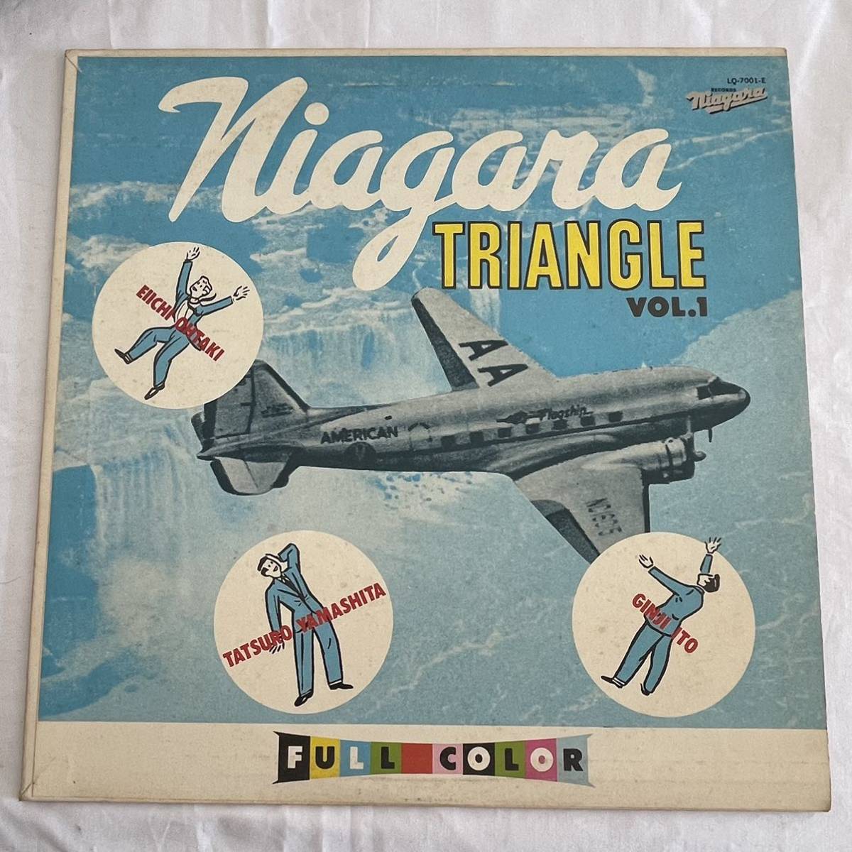 Niagara Triangle Niagara Triangle Vol. 1 LQ7001E ライナー付 LP レコード 山下達郎 伊藤 ...