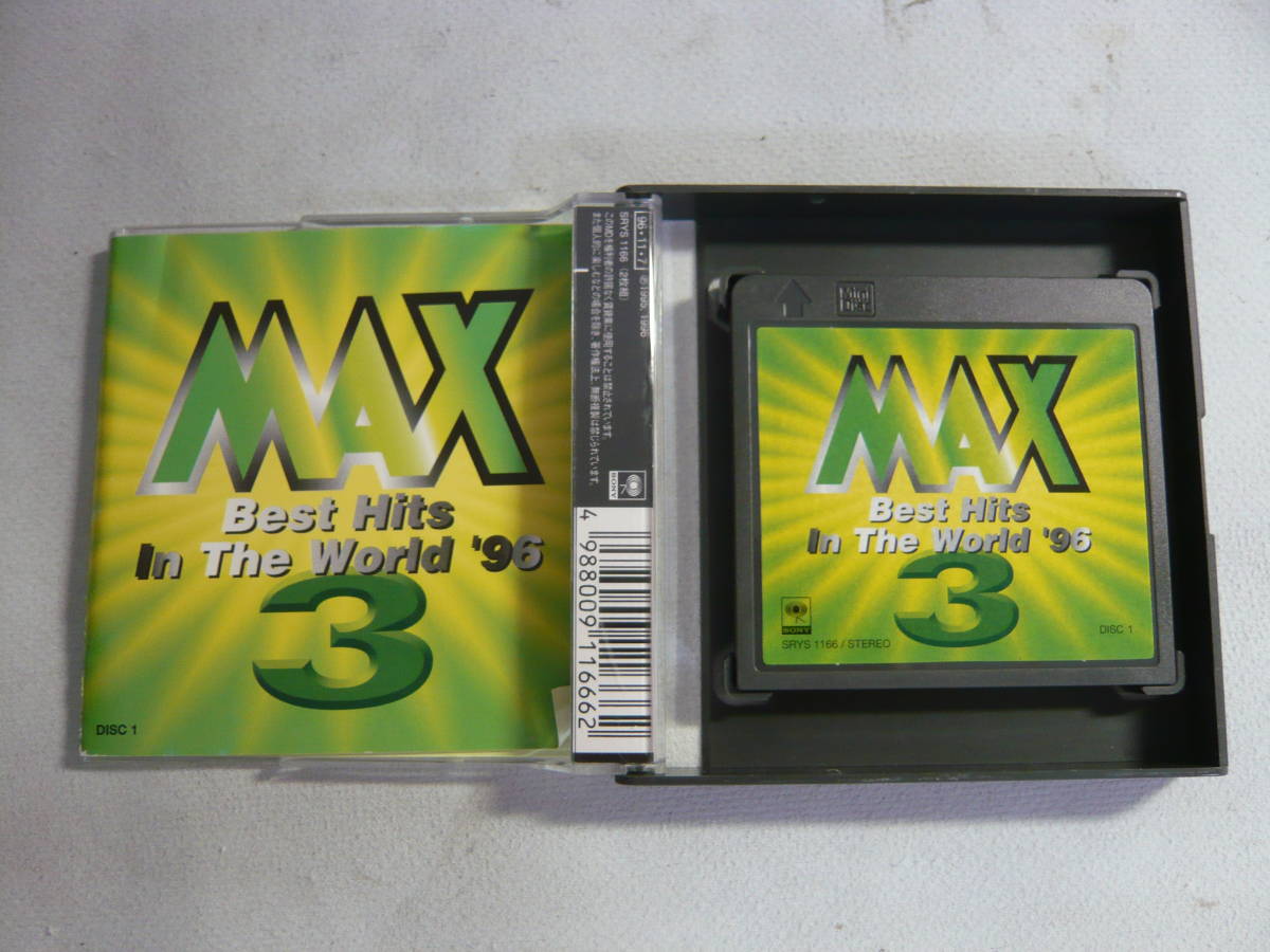 MD MAX 3-Best Hits In The World '96- DISC1(オムニバス)｜売買されたオークション情報、yahooの ...