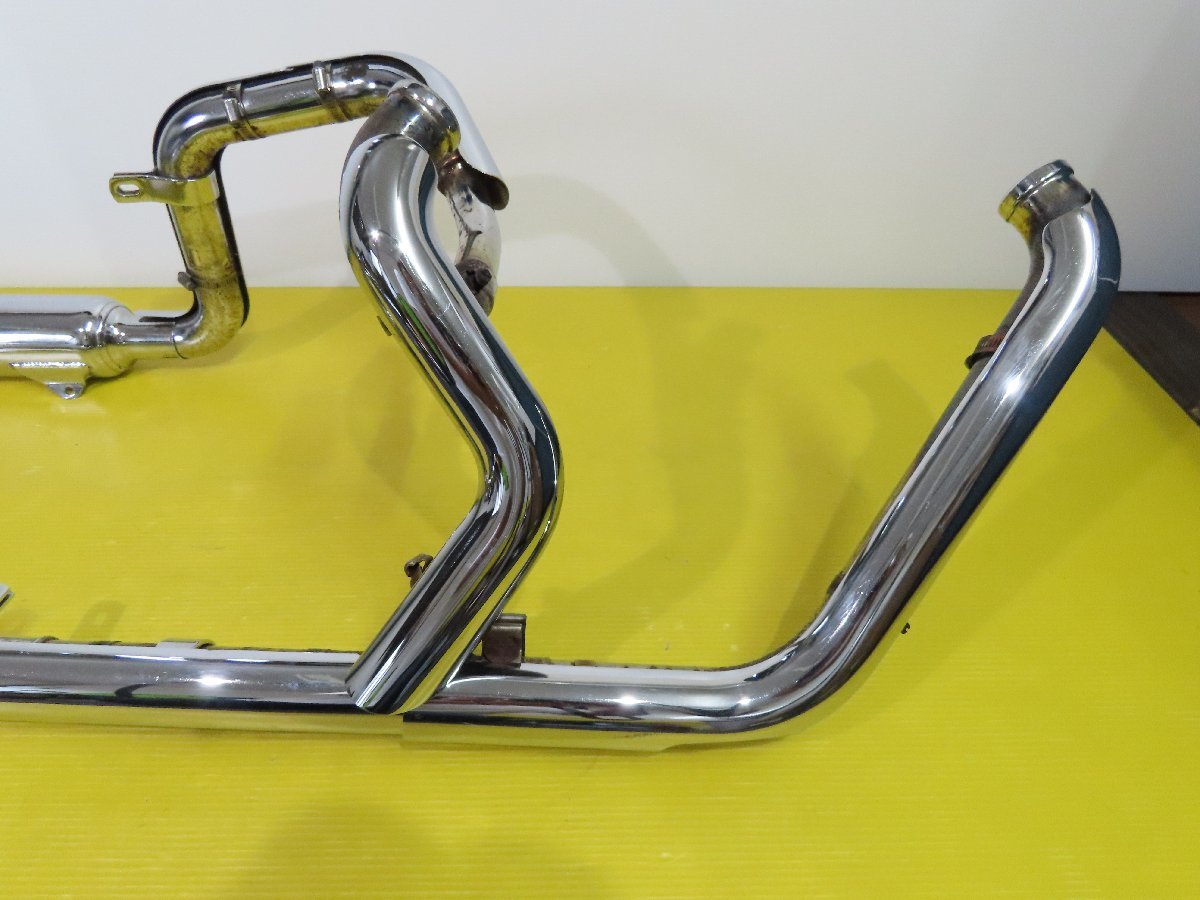 A230934J TC.ソフテイル.デュアルフィッシュマフラーセット 00-06年FLST.FXST.ハーレー.HARLEY(ハーレー ...