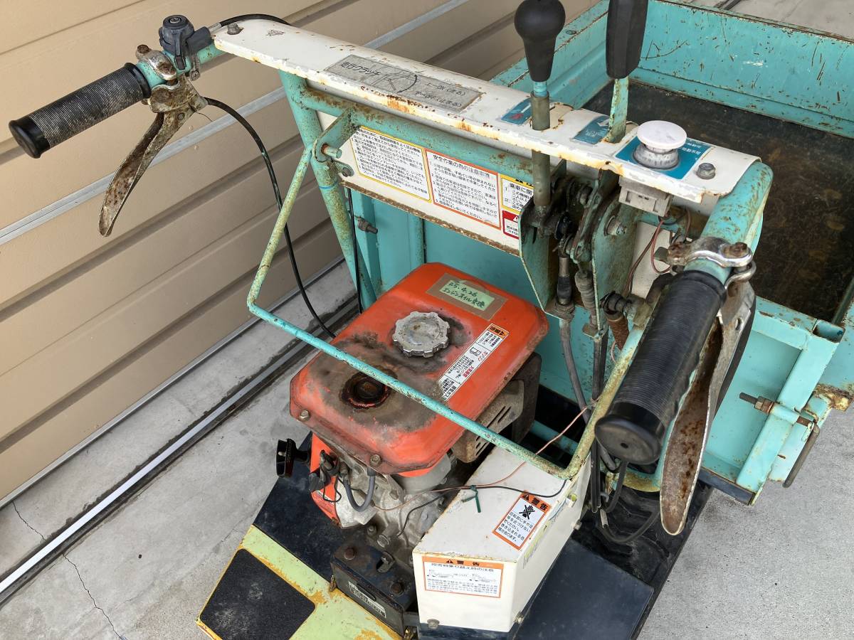 ウインブルヤマグチ 運搬車 手動ダンプ PM350 立ち乗り クローラ 350kg 兵庫(運搬車、トレーラー)｜売買されたオークション情報 ...