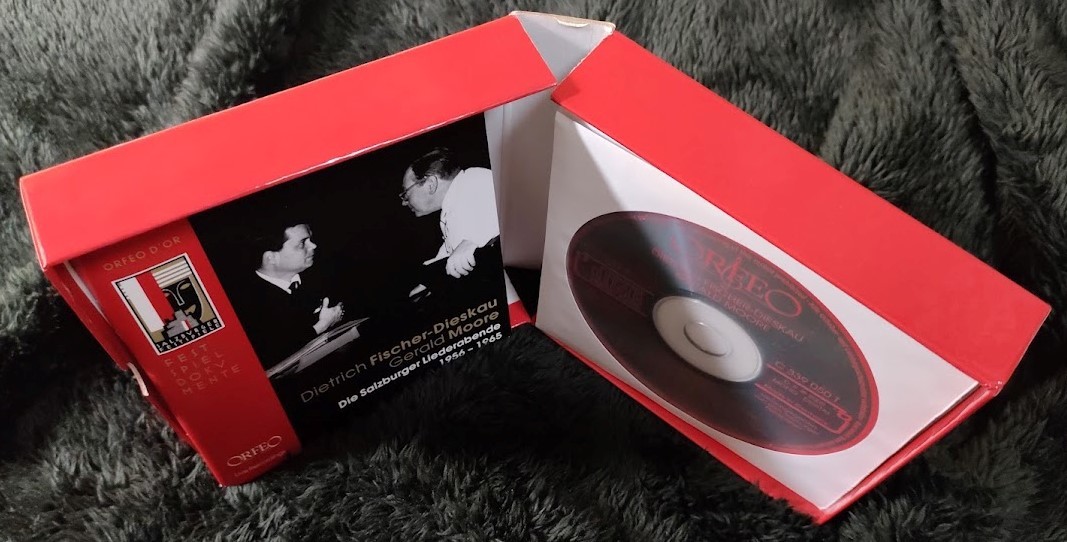 11DISCS/LIVE/MONO/ORFEO D'OR/IMPORTED/DIETRICH FISCHER-DEIESKAU&MOORE PIANO / SALZBURG ...