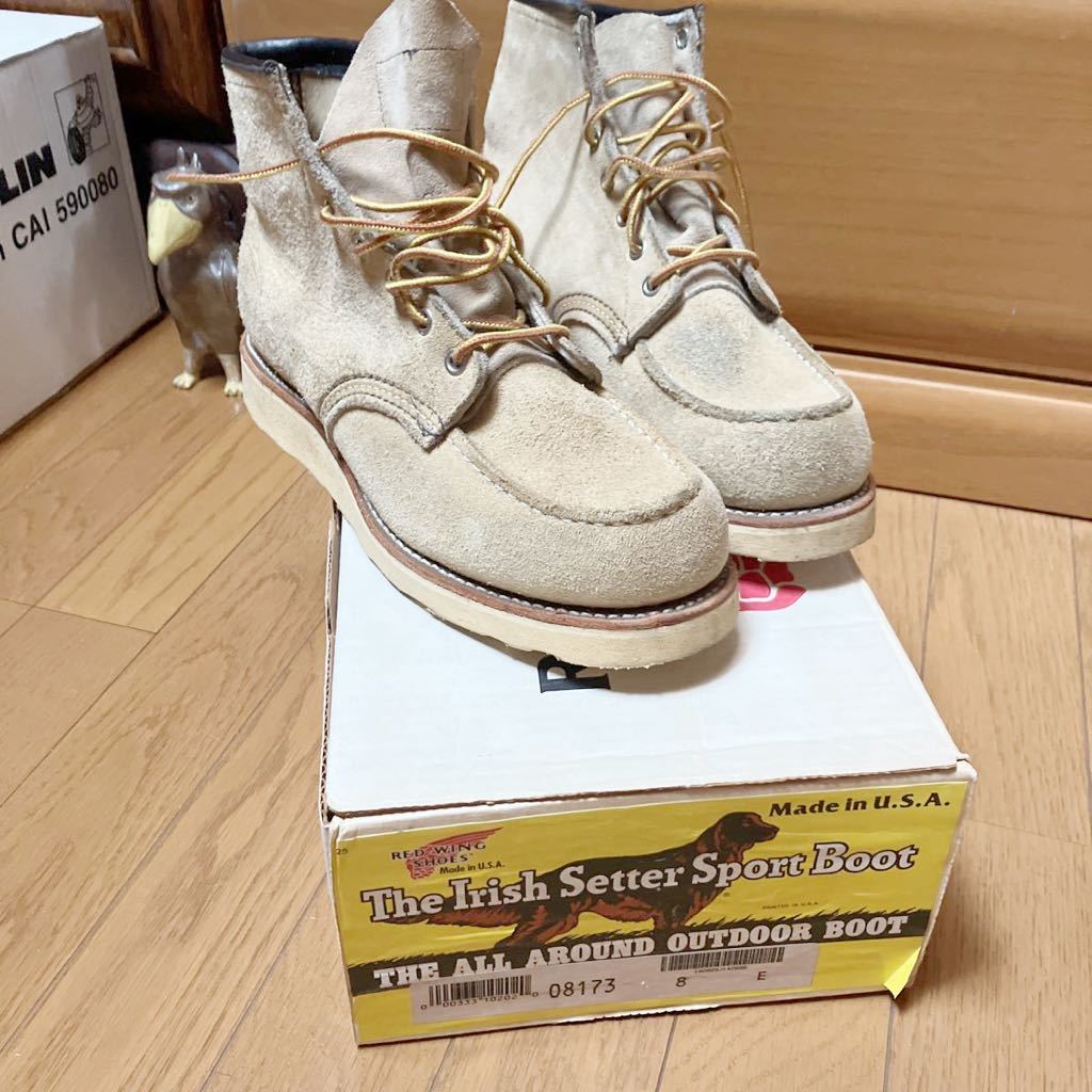 RED WING レッドウイング Irish setter sport boot 08173 8 E made in USAアイリッシュ ...