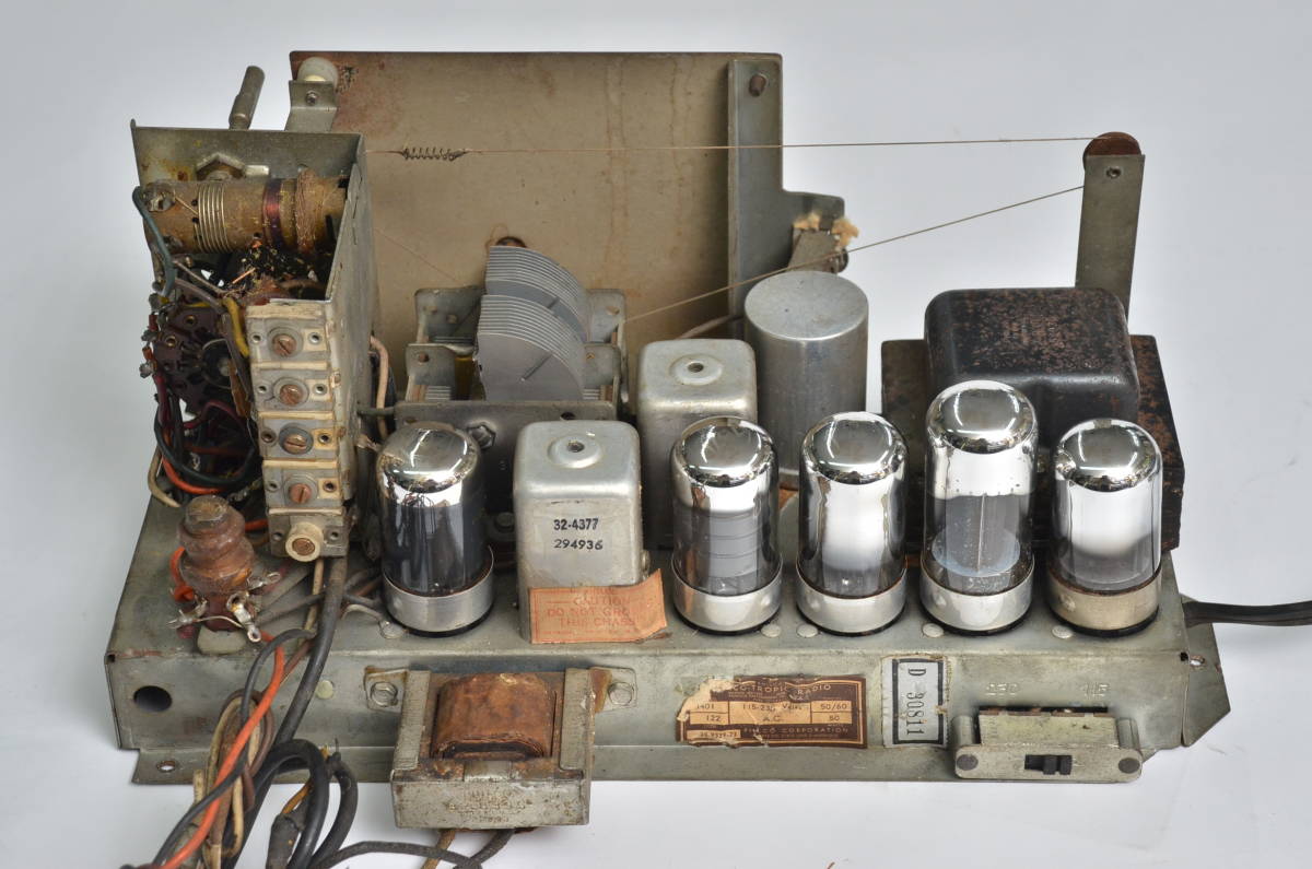 PHILCO 真空管 ラジオ 54-5061 5球スーパー アメリカ ビンテージ アンティーク(アンティーク)｜売買されたオークション情報 ...