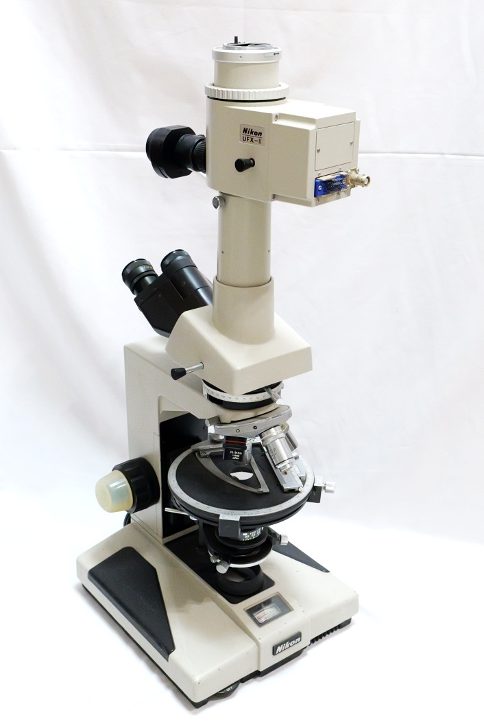 ジャンク NIKON ニコン OPTIPHOT-POL 顕微鏡 UFX-Ⅱ(顕微鏡)｜売買されたオークション情報、yahooの商品情報を ...