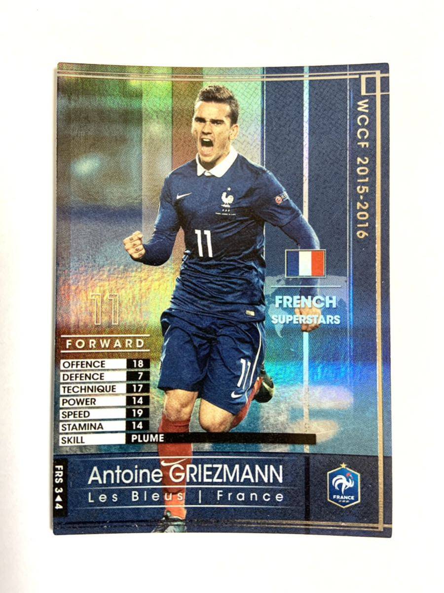 WCCF 2015-2016 アントワーヌ グリーズマン Panini 15-16 フランス代表(レアカード)｜売買されたオークション情報、yahooの商品情報をアーカイブ公開 ...