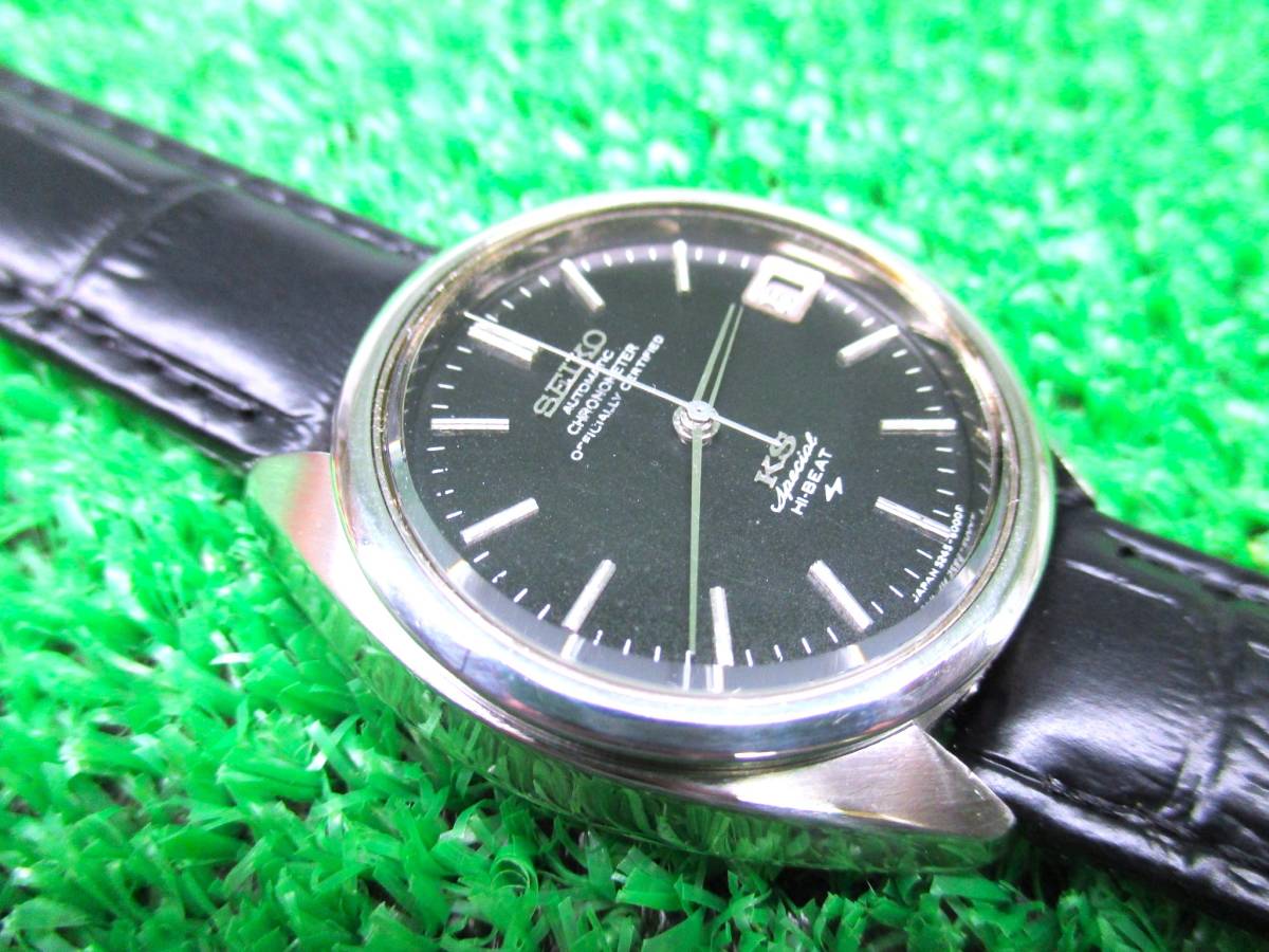 キングセイコークロノメータスペシャル 5245－6000 ブラック文字盤 稼動点検済(グランドセイコー)｜売買されたオークション情報、yahooの商品情報をアーカイブ公開 - オークファン ...