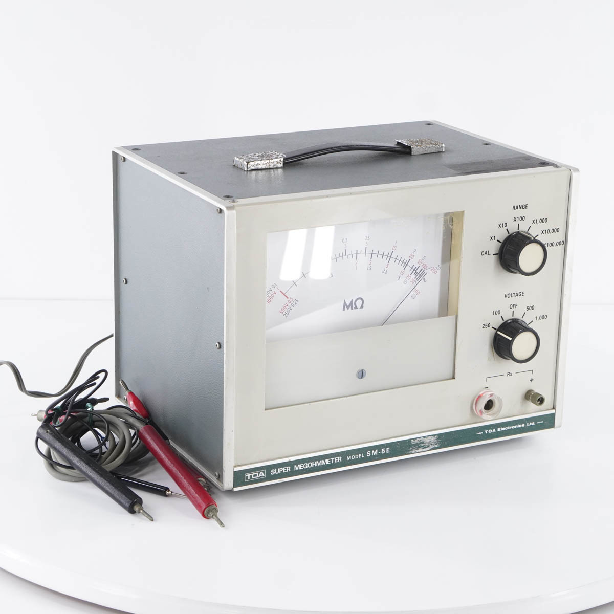 DW SM-5E TOA SUPER MEGOHMMETER 東亜 超絶縁計 04592-0035(その他)｜売買されたオークション情報 ...