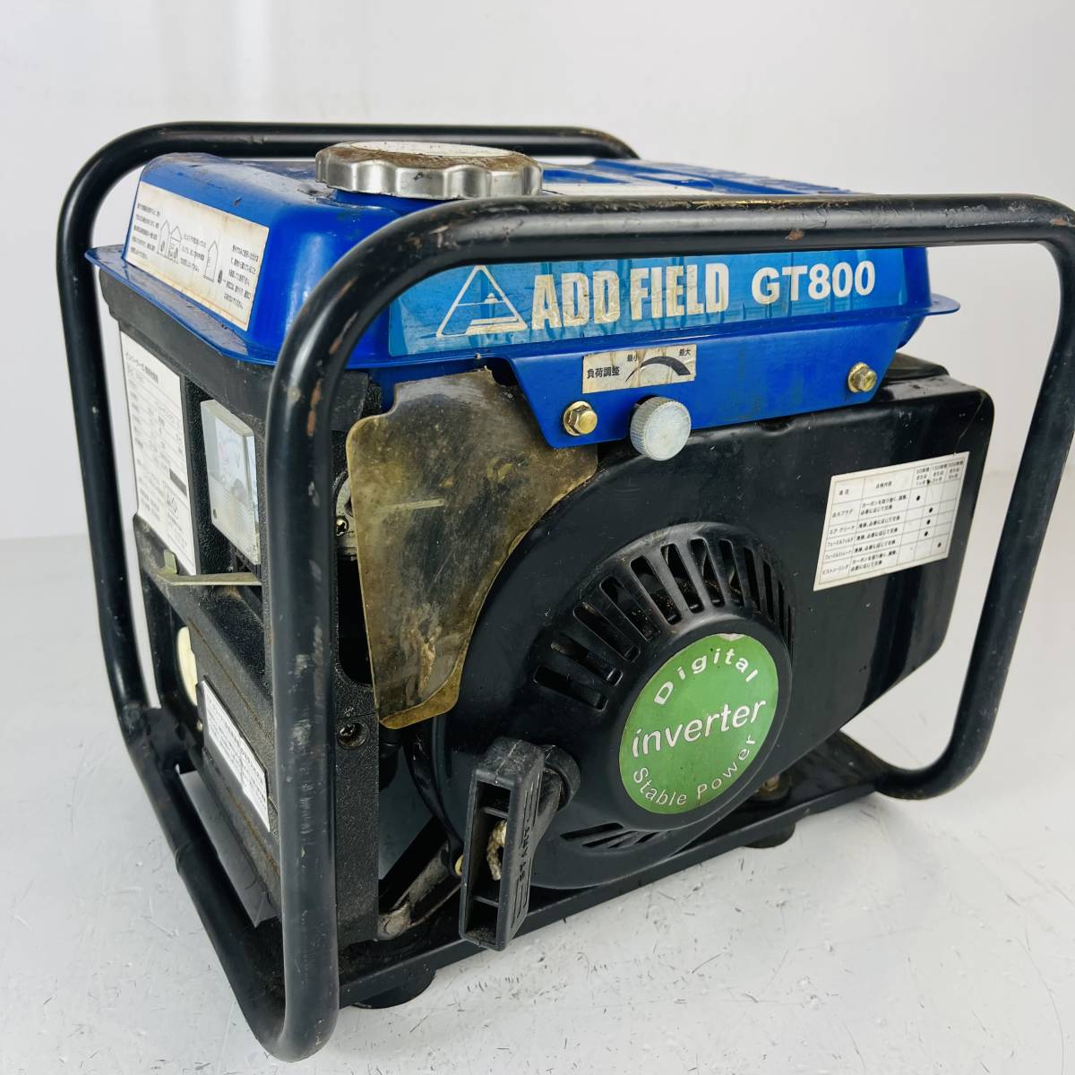 NA3484 ADD FIELD インバーター式携帯発電機 GT800 エンジン発電機 800W 停電対策 持ち運び ジャンク品 検I ...