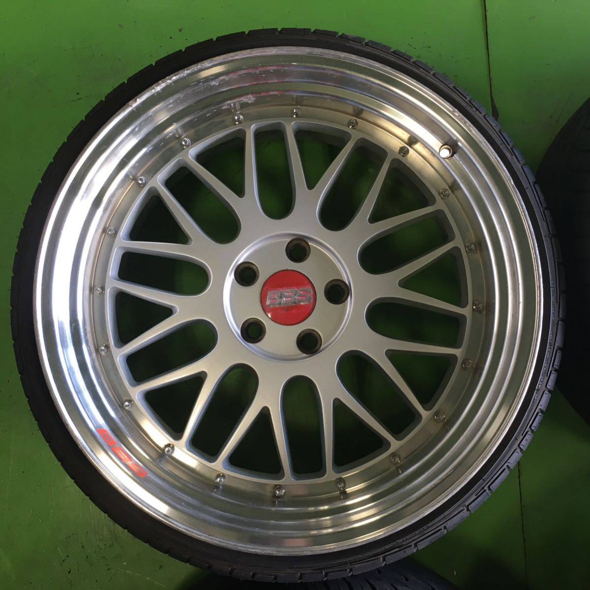 NT229 BBS風 YSM-944 ホイール 20×8.5J +38 20×10J +40 PCD 114.3 タイヤ 225/30R20 ...