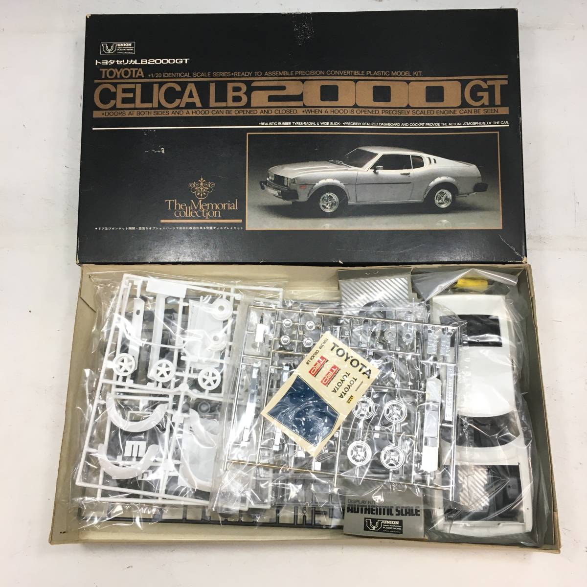 M11-289 未組立 UNION トヨタ セリカ LB2000GT プラモデル 1/20 TOYOTA CELICA ユニオン 車(トヨタ)｜売買されたオークション情報、yahooの商品情報 ...
