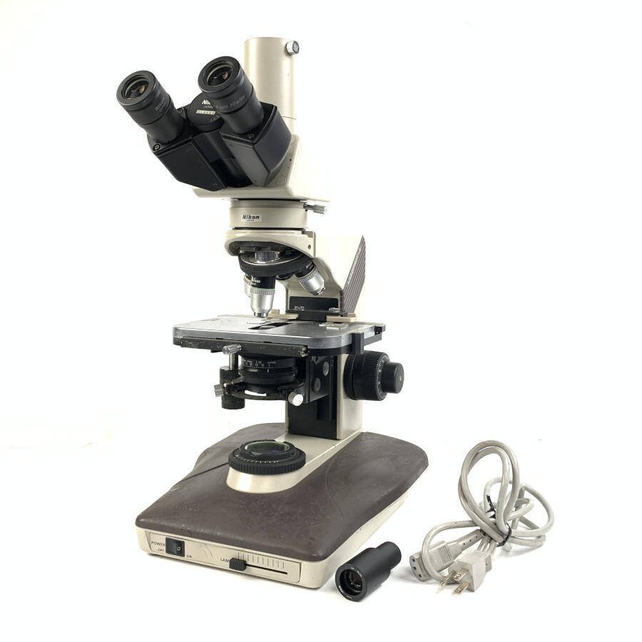 Nikon ニコン LABOPHOT-2 顕微鏡 ACコード 撮影用倍率調整レンズ付き ジャンク品(顕微鏡)｜売買されたオークション情報 ...
