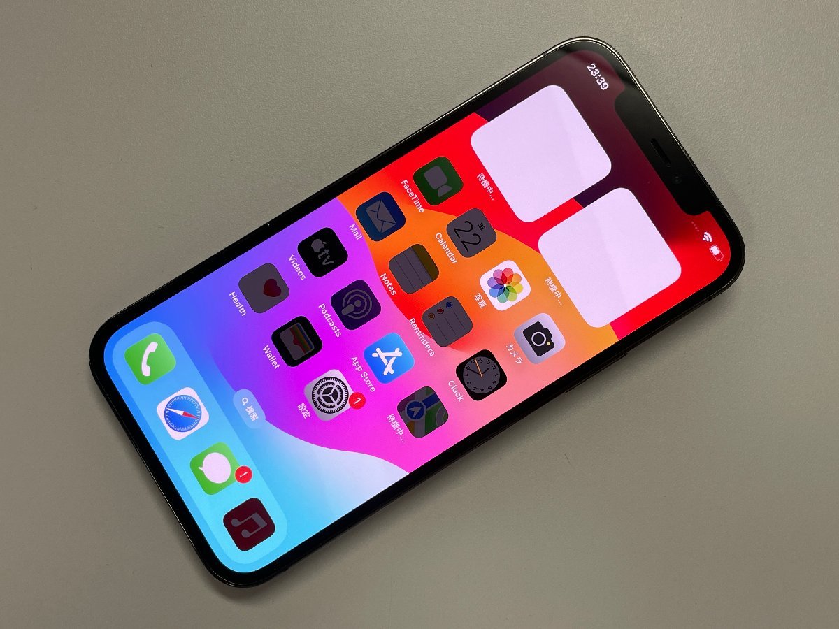 海外版 SIMフリー iPhone 12 Pro 256GB A2408 MGLE3CH/A グラファイト(iPhone)｜売買された ...