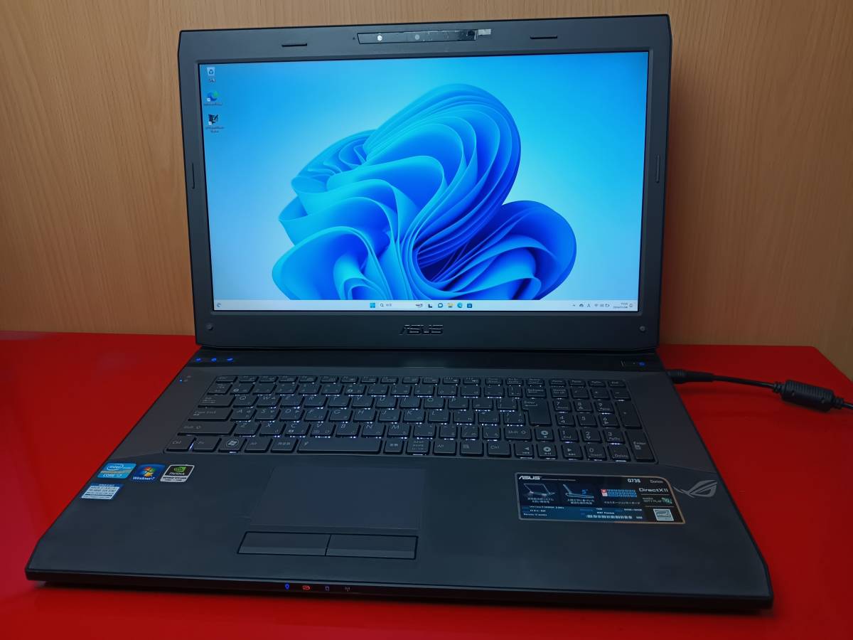 ASUS G73S G73SW Core-i7-2630QM メモリ16GB SSD256GB+HDD1TB NVIDIA GeForce ...