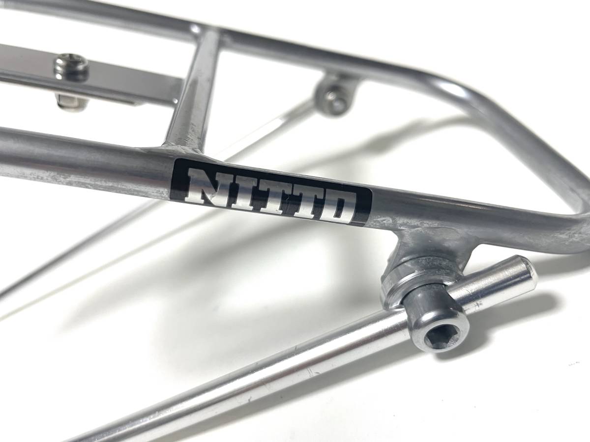 NITTO M-18 フロントキャリア ラック バンド付 日東 BLUE LUG Rivendell CRUST SURLY MASH ...