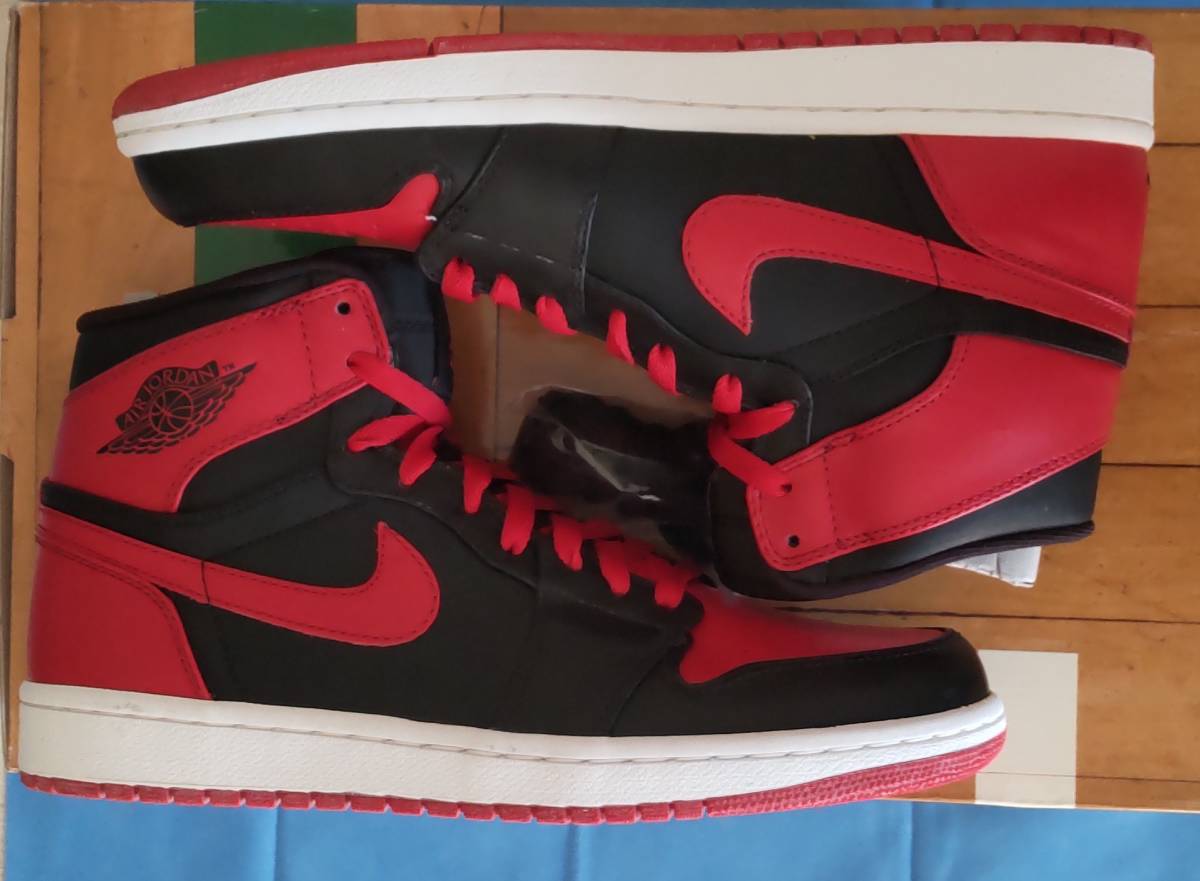 air jordan 1 bred 単体 DMP pack 27.5 エア ジョーダン ブレッド(27.5cm)｜売買されたオークション情報 ...