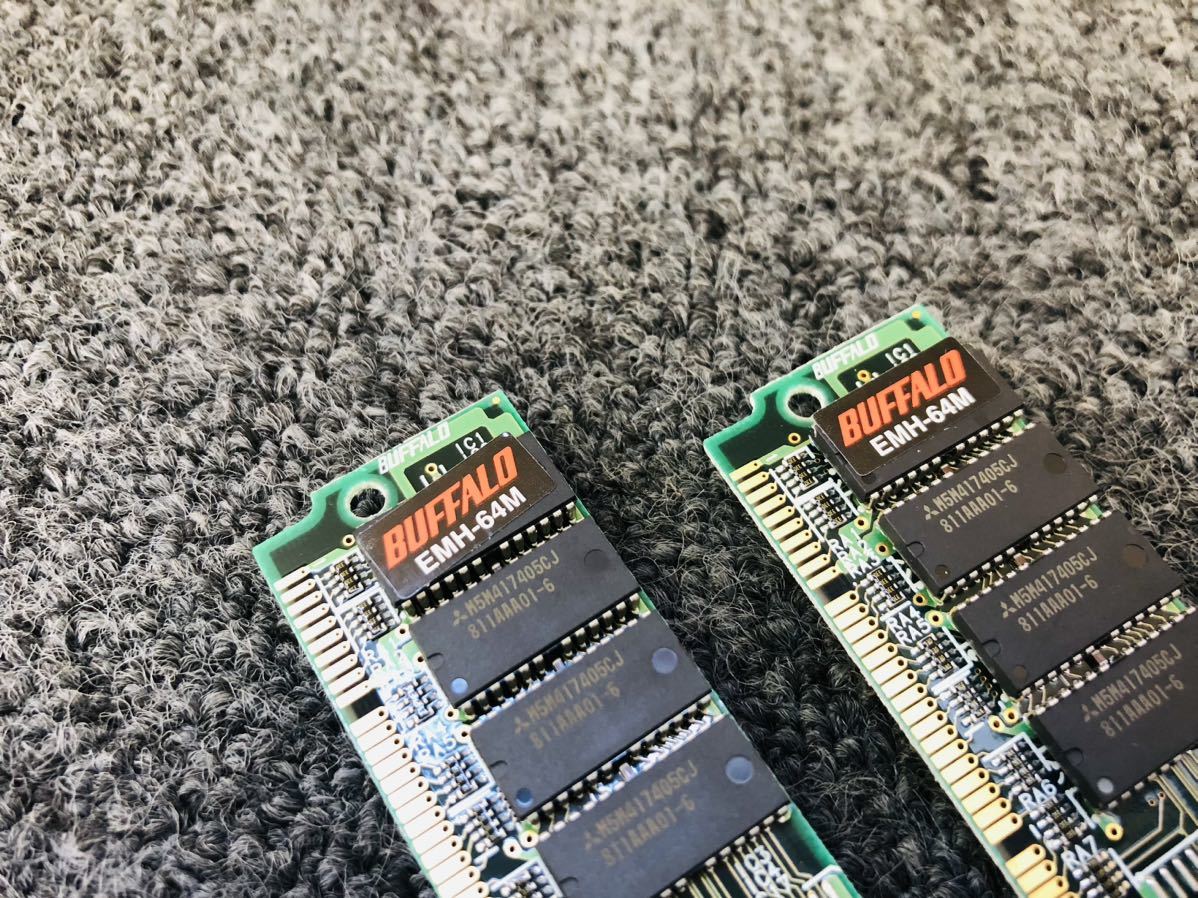 BUFFALO EMH-64M SIMMメモリ 2枚セット ジャンク(SIMM)｜売買されたオークション情報、yahooの商品情報をアーカイブ公開 - オークファン（aucfan.com）