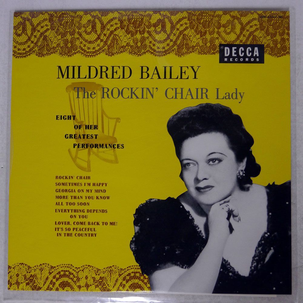 MILDRED BAILEY/ROCKIN’ CHAIR LADY/MCA VIM4507 LP(ジャズ一般)｜売買されたオークション情報 ...