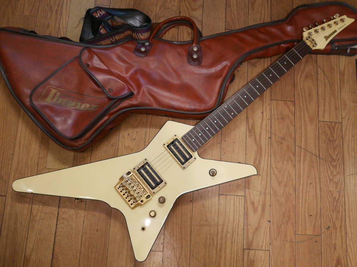 Ibanez DestroyerⅡ DT-355 1984年製 ランダムスタータイプ ソフトケース付 イバニーズ デストロイヤー ジャパン ...