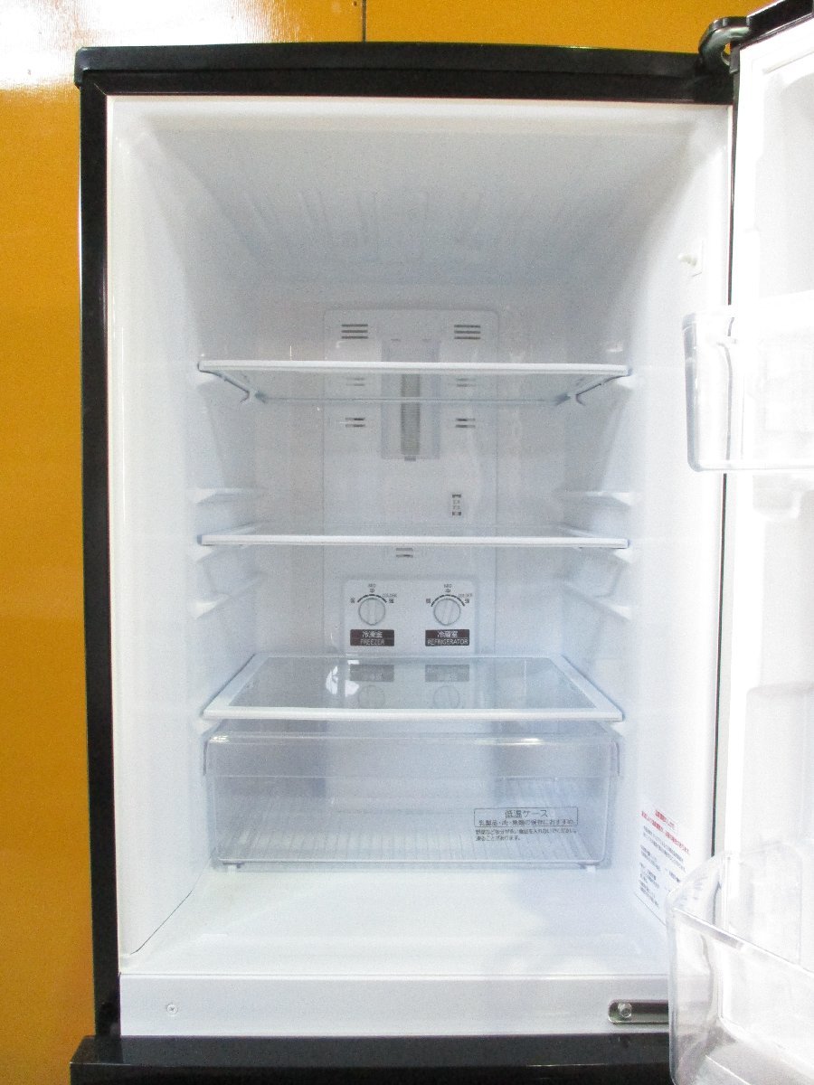 MITSUBISHI 三菱 2ドア ノンフロン冷凍冷蔵庫 146L MR-P15E-B1 2020年製 ブラック 直接引取OK w272 ...