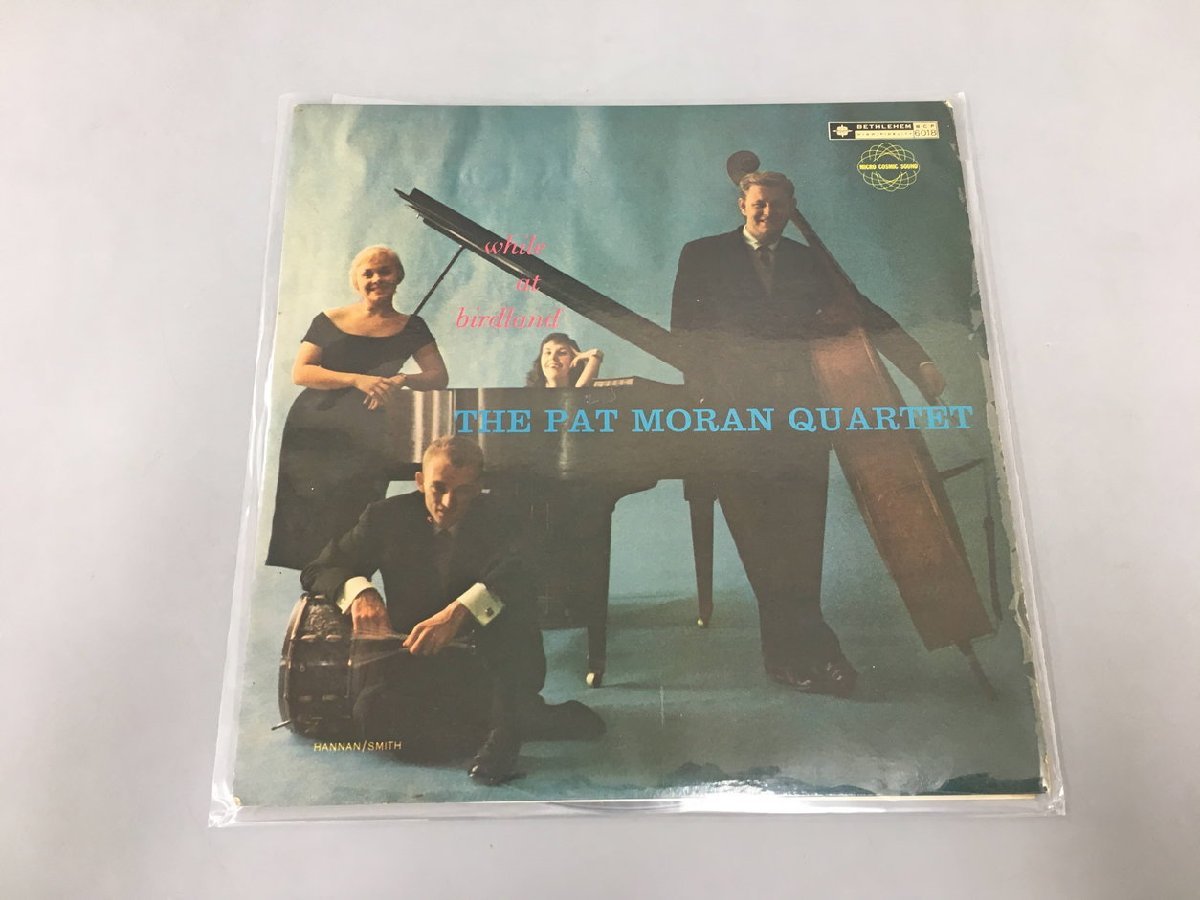 LPレコード The Pat Moran Quartet While At Birdland Bethlehem Records ...